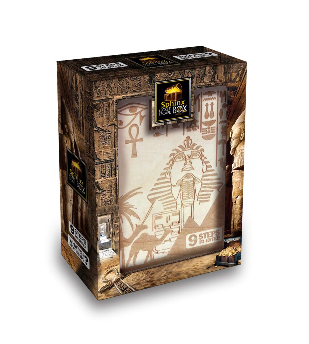 משחק SPHINX SECRET ESCAPE BOX לרכישה אונליין - Train Your Brain